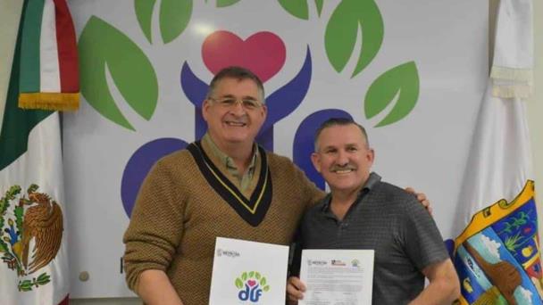 Firma el DIF Reynosa convenio con Orte Pro