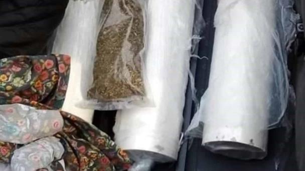 Lo detienen con droga oculta en tubos de PVC