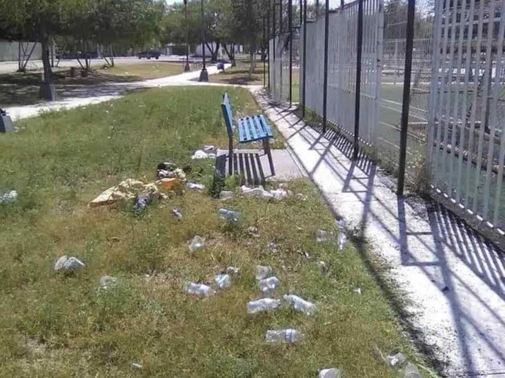 Llama a evitar la contaminación de parque Sauteña
