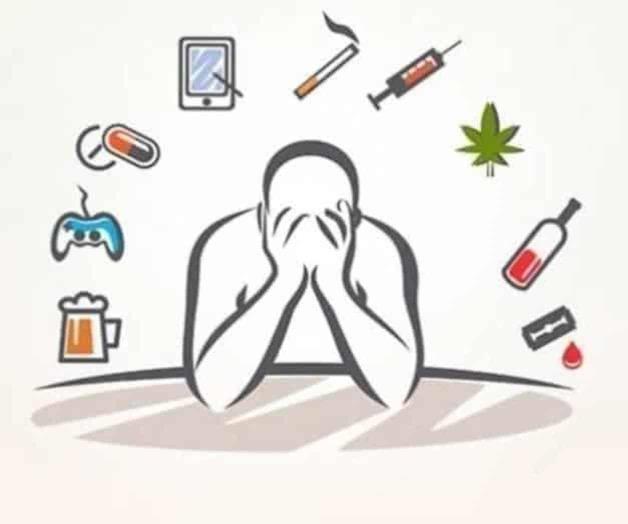 La escalera de la drogadicción
