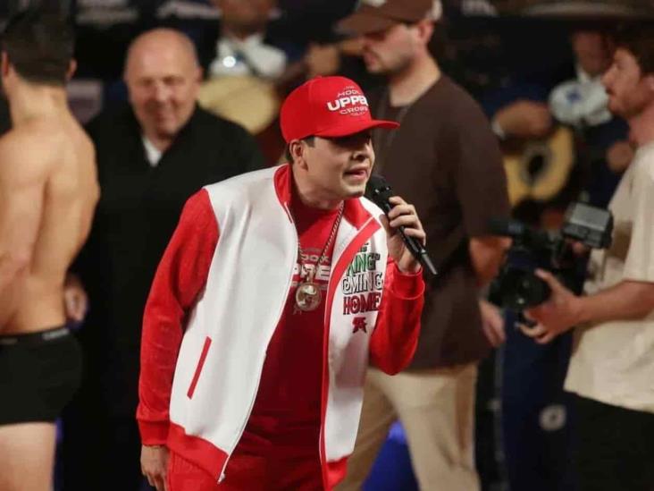 ¿y Peso Pluma? Beto Vega cantará Himno en pelea del Canelo ¿y Peso Pluma? Beto Vega cantará Himno en pelea del Canelo