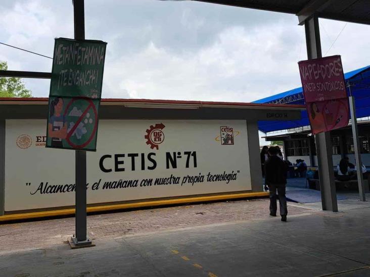 Listos en el CETIS 71 para el regreso a clases