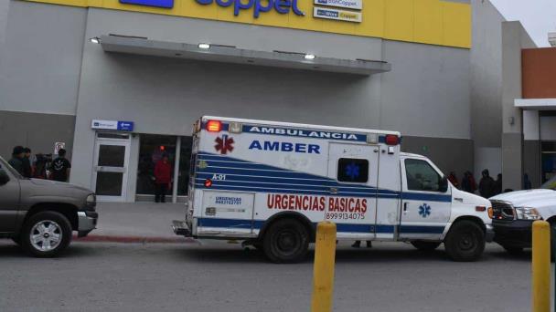 Hombre muerto en Coppel Reynosa