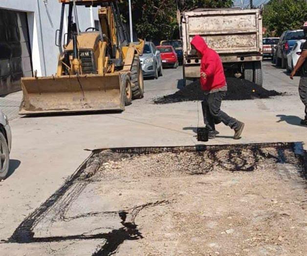Gobierno de Victoria inicia programa bacheo en tu colonia